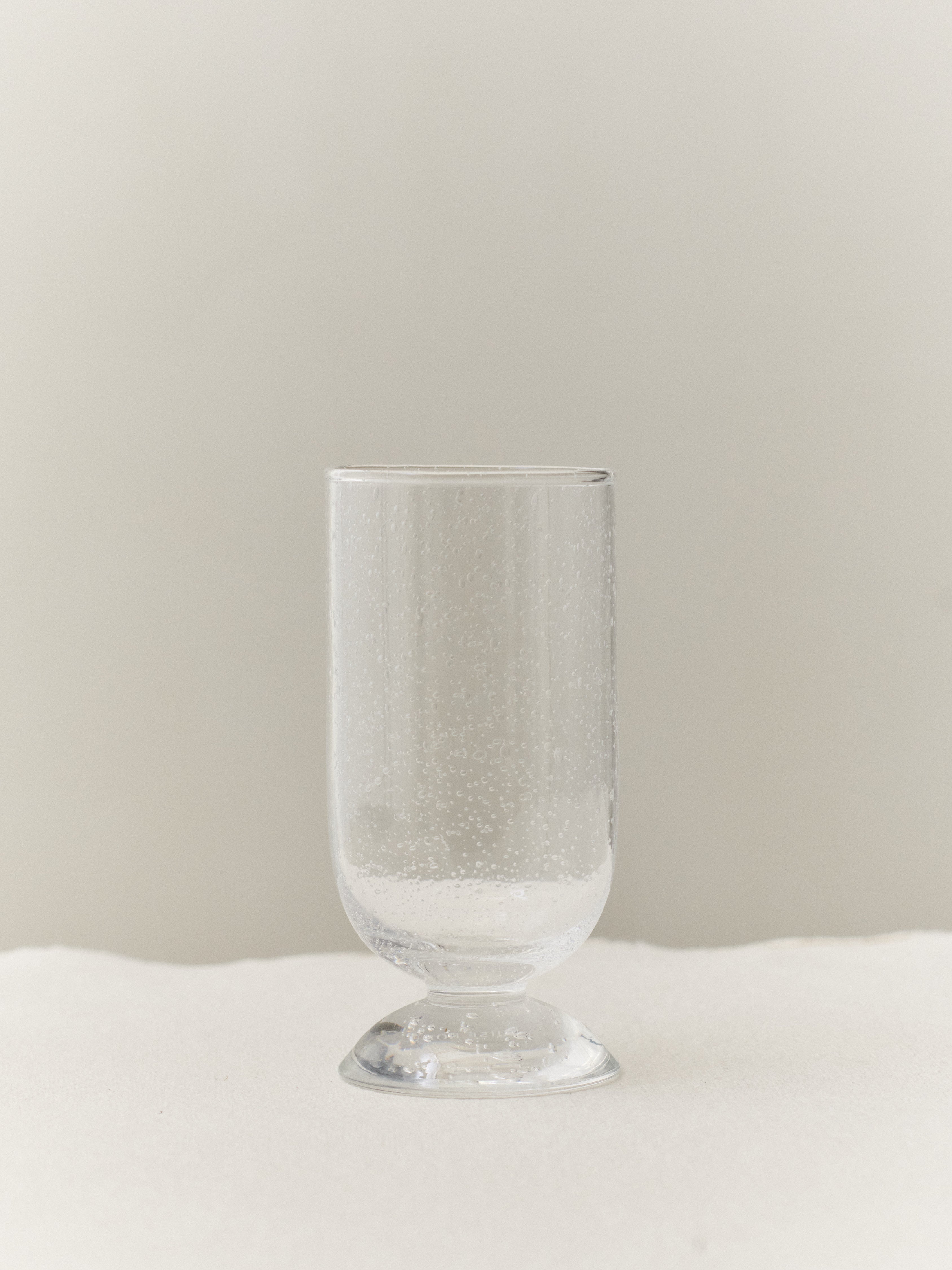 BUBBLE WATER GLASS TALL – LOUISE ROE